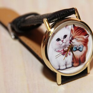 Wrist Watch Cats, Kittens Watch , Women's Watches, Children's Watch ...