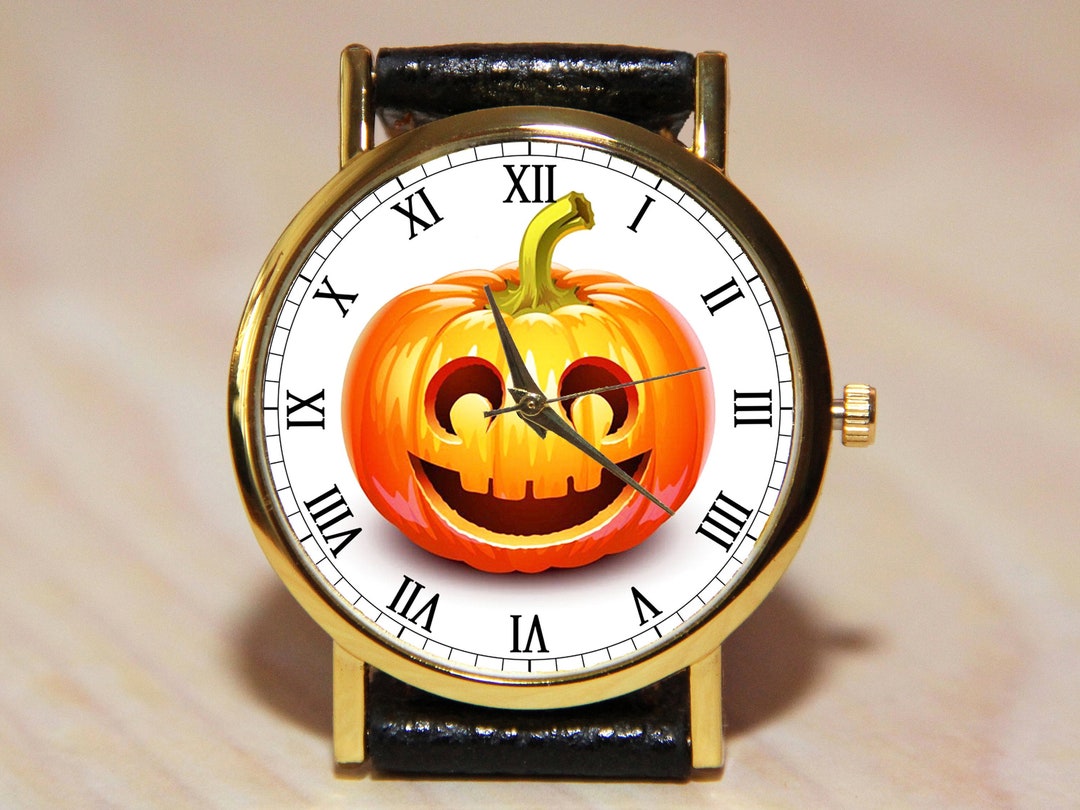 Pumpkin Watch, Halloween Watch, Ladies Watch, Men's Watch, Party Watch ...
