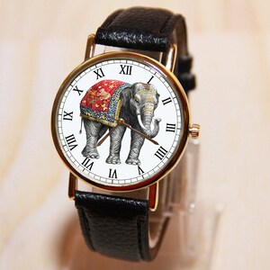 Elephant Watch, Souvenir Watch, Women's Watch, Men's Watch, Animal ...