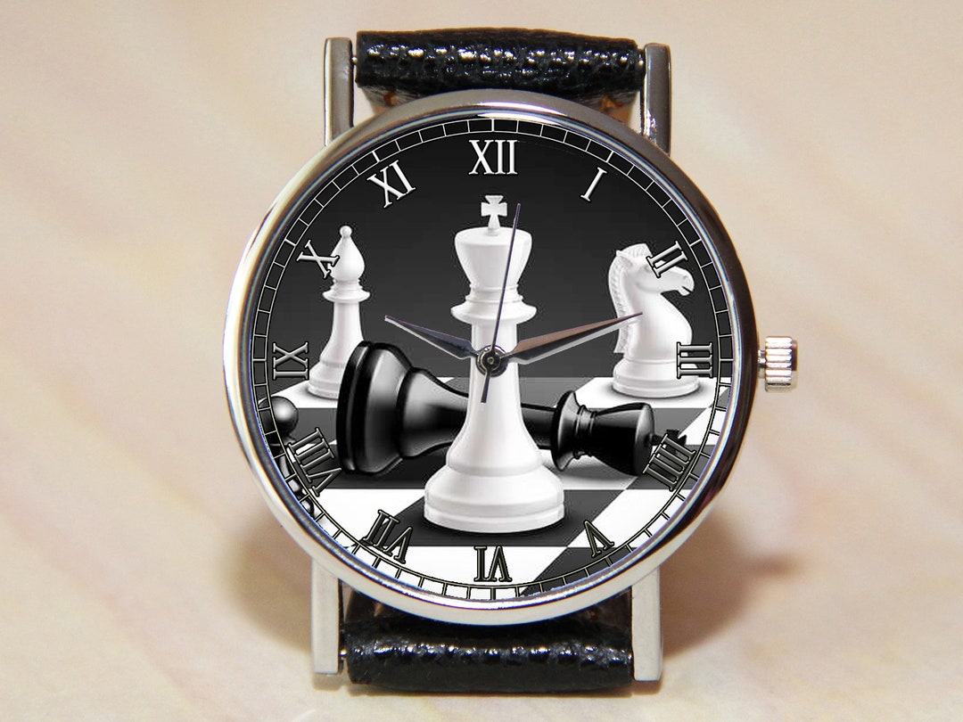 Chess Watches, Men's Watches, Women's Watches, Chess Pieces, Black ...