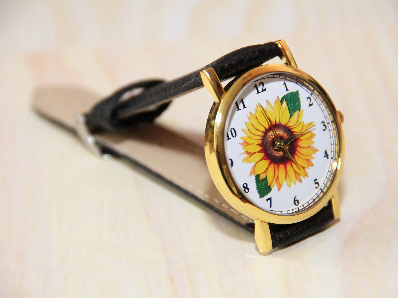 Watch Sunflower Flower Watch Female Watch Girls Watch - Etsy