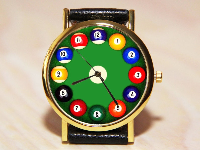 Watch Billiards Watch Game Ladies Watches Casino Watch - Etsy