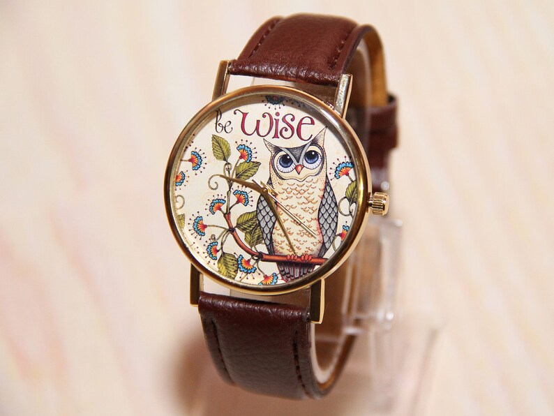 Wrist Watch Owl Bird Watch Women's Watches Watch of | Etsy