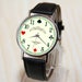 Playing Cards Watch, Men's Watches, Cards Watch, Retro Watch, Game ...
