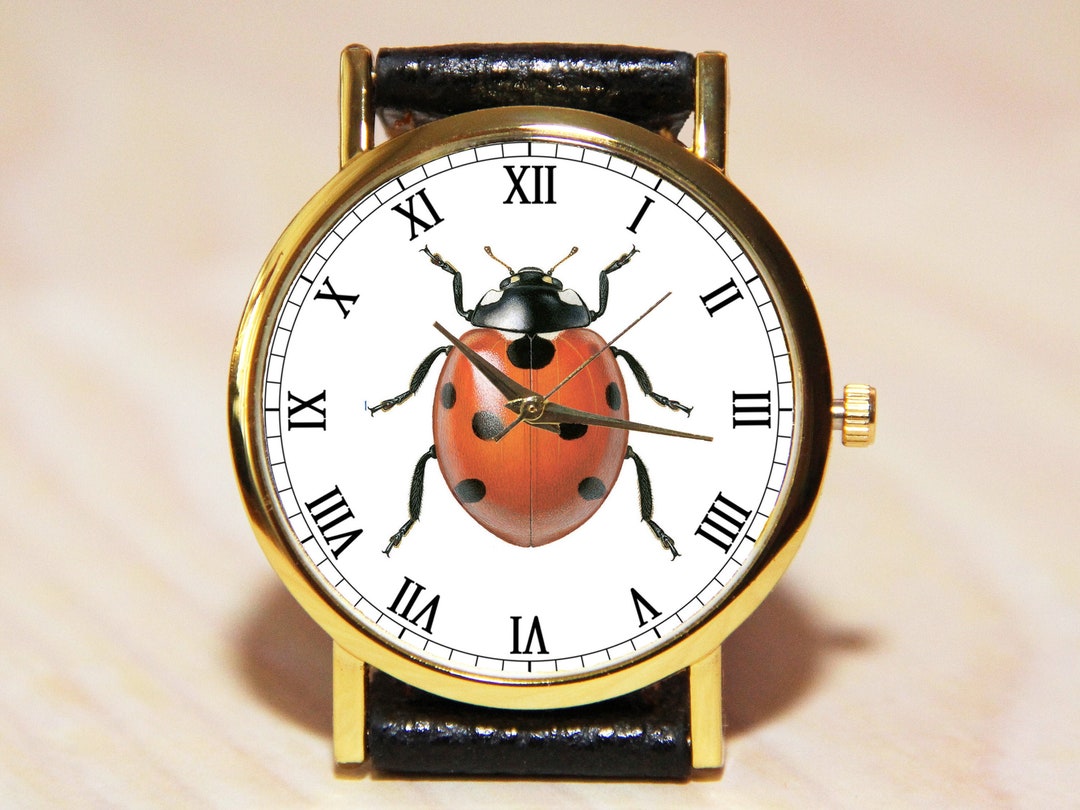 Ladybug Watch Beetle Watch Women's Watch Insect Watch - Etsy