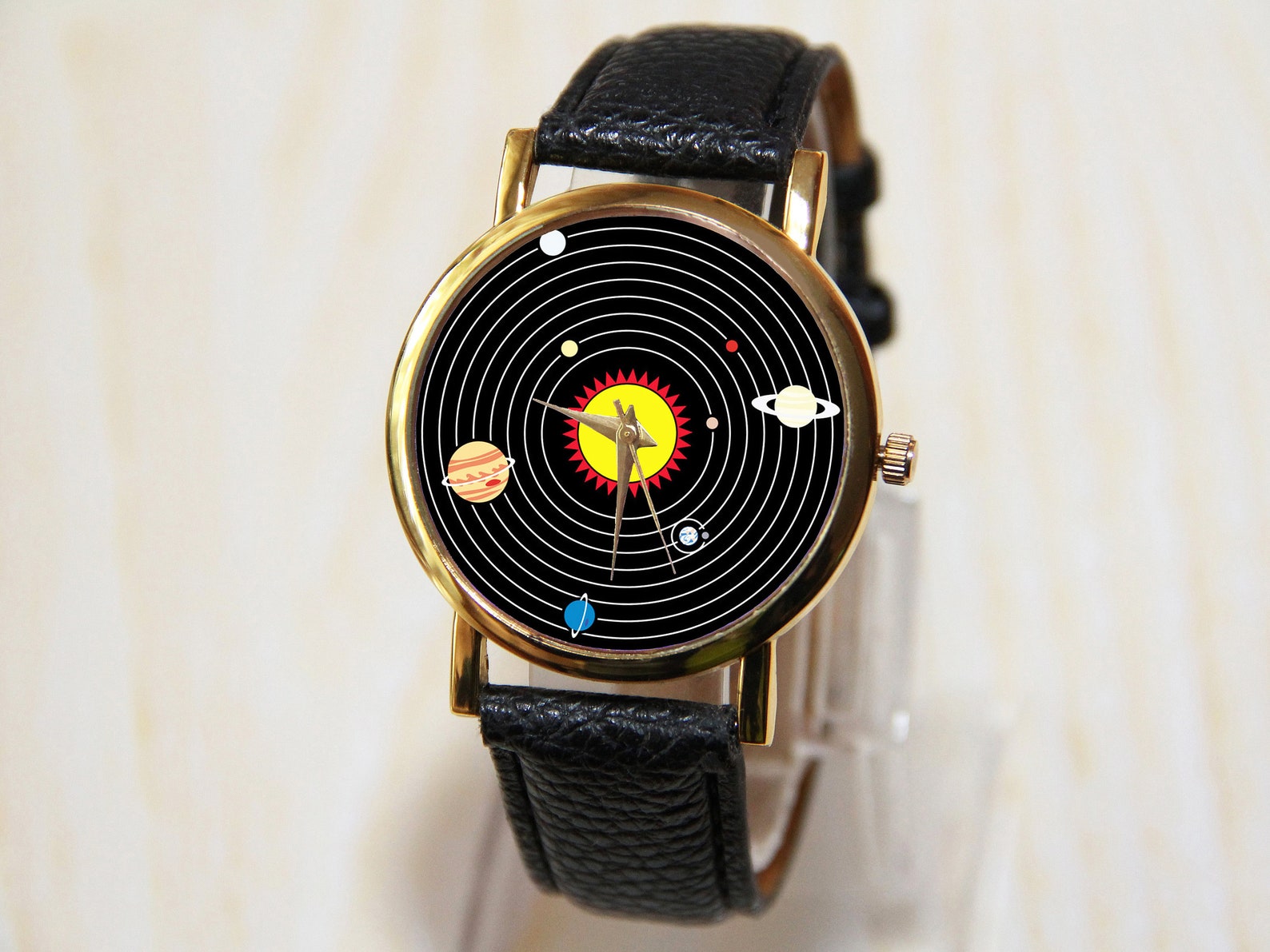 Galaxy Watch Solar System Watch Planet Watch Saturn Watch - Etsy