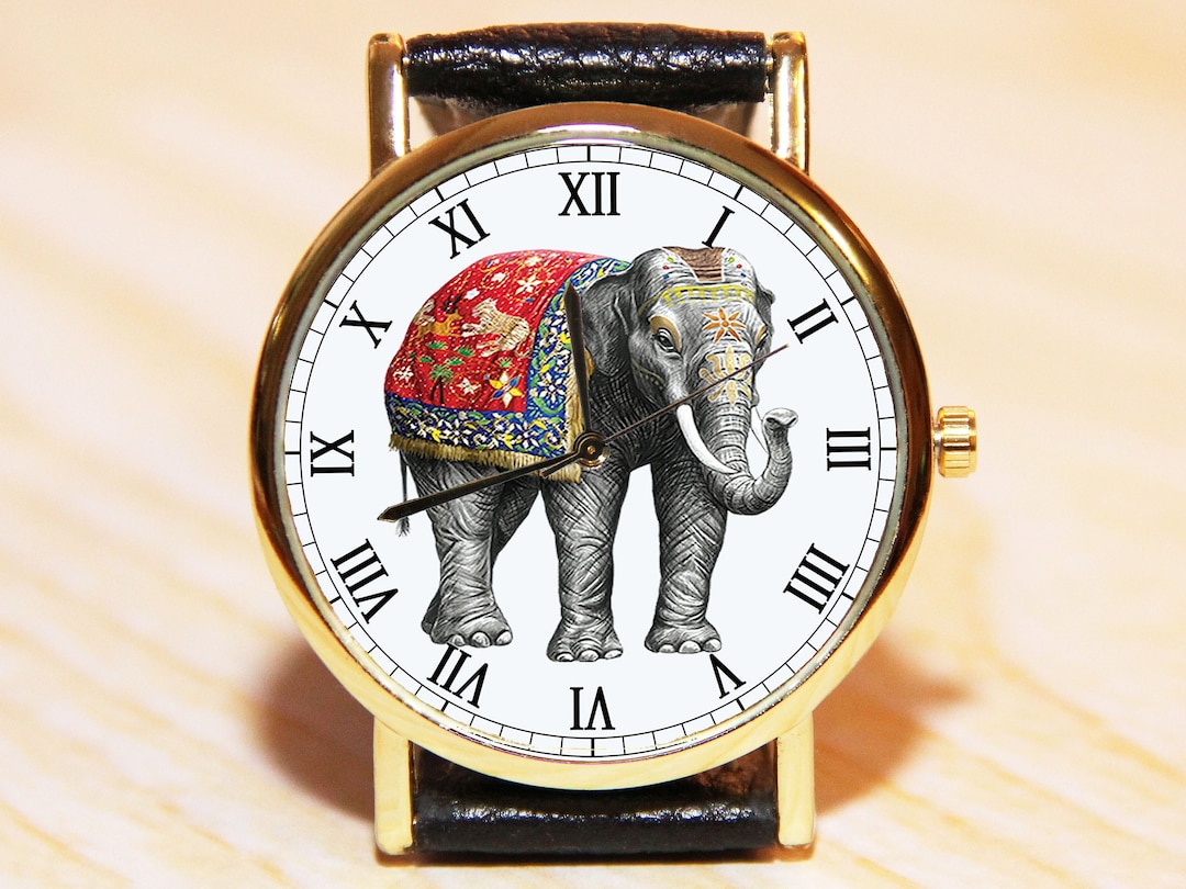 Elephant Watch, Souvenir Watch, Women's Watch, Men's Watch, Animal ...