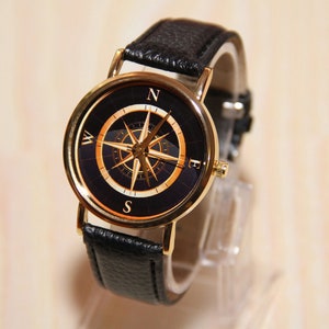 Watches Compass, Women's Watch, Men's Watches, Travel Watch, Wrist ...