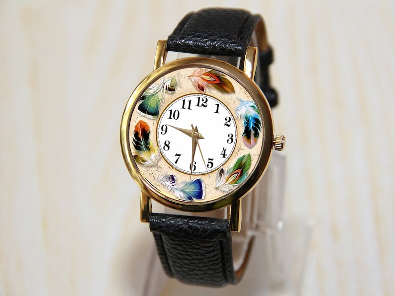 Watches Feathers Women's Watches Boho Watches - Etsy