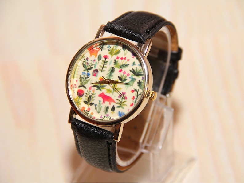Watch Forest Watch Animals Women's Watches Fairy Tale - Etsy