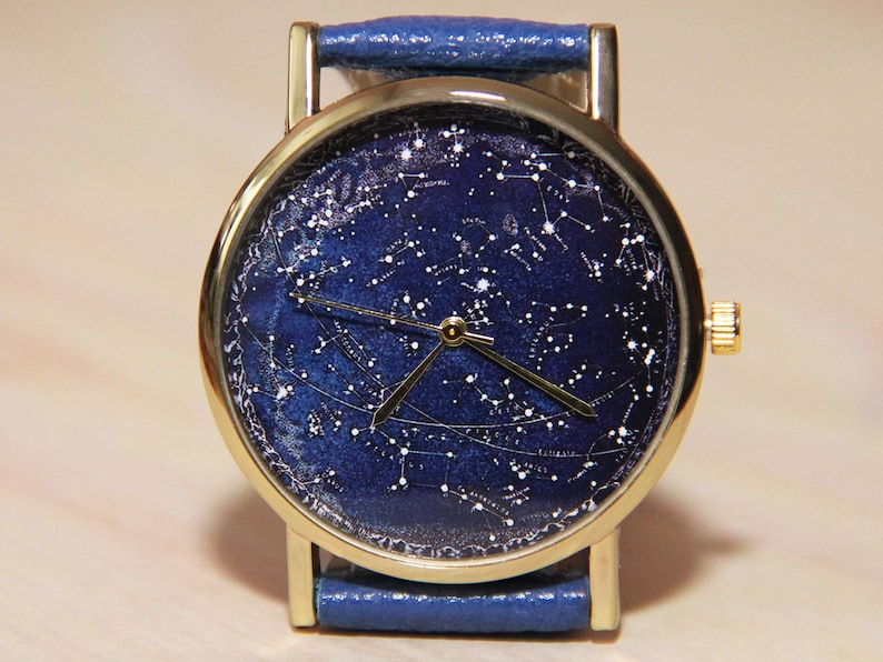 Wristwatch Galaxy Watch Cosmos Constellation Watch | Etsy