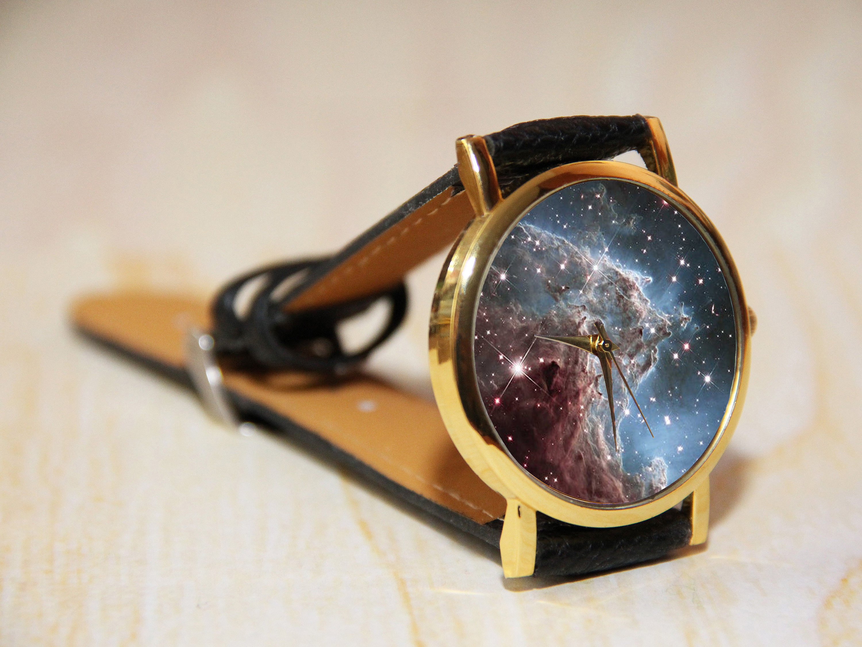 Space Watch Constellation Watch Multi-colored Watch Galaxy | Etsy