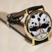 Wrist Watch Pandas, Womens Watch, Men's Watch, Watch Animals, Watches ...