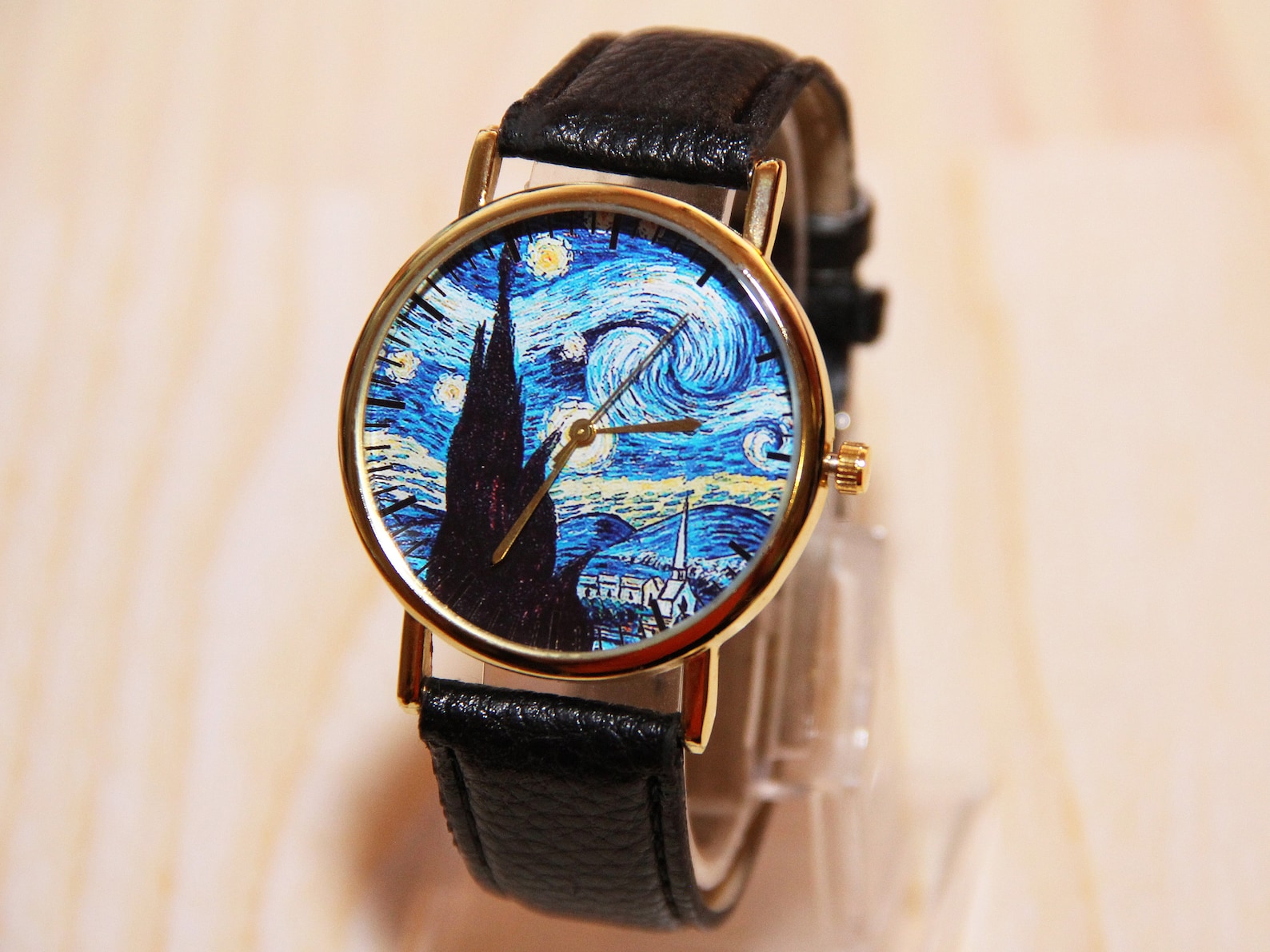 Watches Van Gogh, Starry Night Watch, Watch Picture, Watch Art, Women's ...