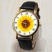 Wristwatches Sunflower, Yellow Watches, Women's Watches, Flower Watches ...