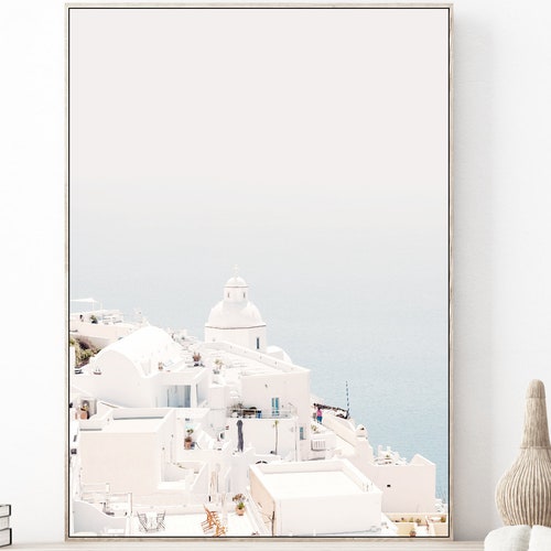 Greece Print Santorini Print Large Wall Art Prints Greece - Etsy