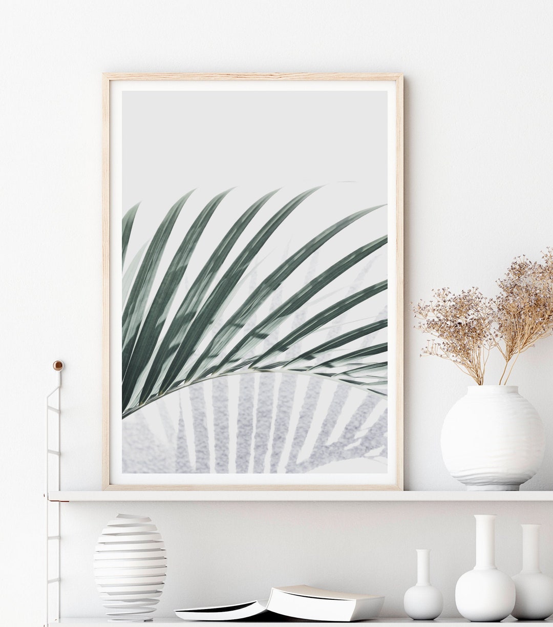 Palm Print Palm Tree Photography Prints Large Wall Art - Etsy