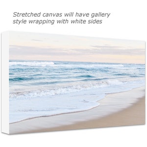 Extra Large Wall Art, Coastal Wall Art, Beach Print on Canvas, Beach ...
