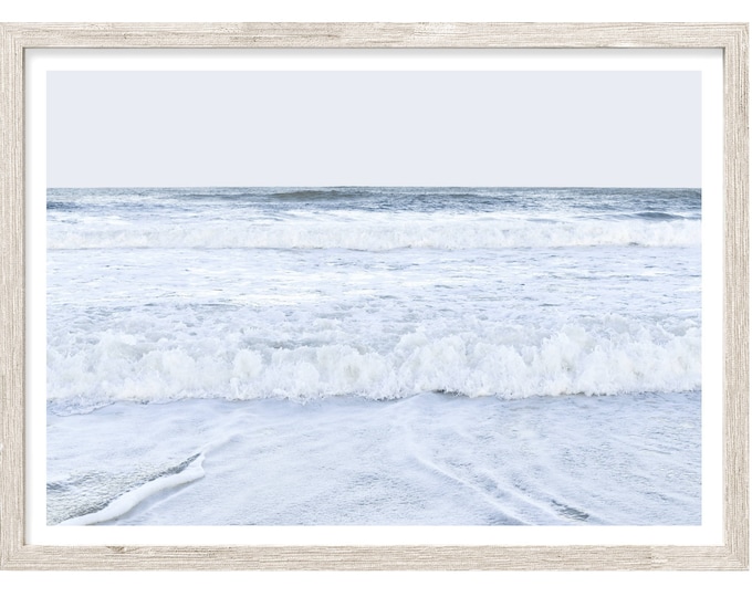 Beach Wall Art, Extra Large Wall Art, Ocean Print, Beach Photography ...