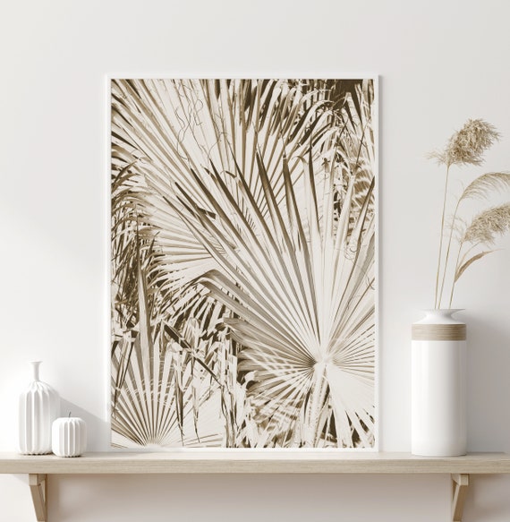 Giclée Prints Palm Print Palm Tree Poster Extra Large Wall Art Prints ...