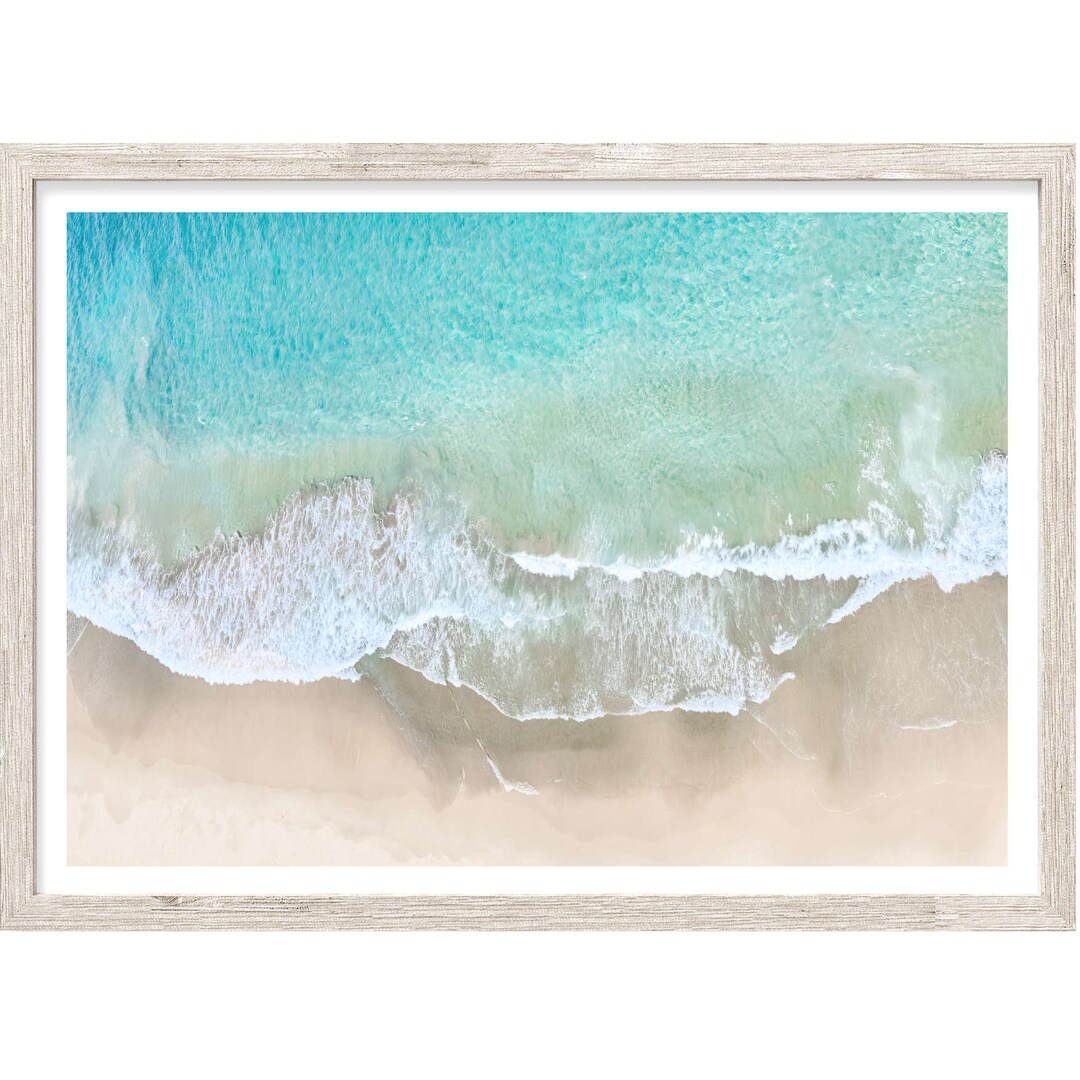 Aerial Beach Print, Beach Photography Prints, Extra Large Wall Art ...