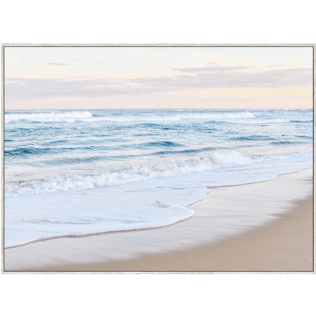 Extra Large Wall Art, Coastal Wall Art, Beach Print on Canvas, Beach ...
