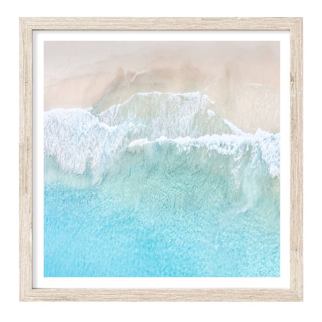 Aerial Beach Print, Beach Photography Prints, Extra Large Wall Art ...