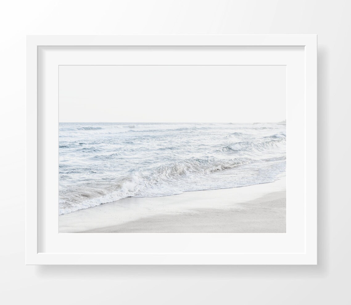 Beach Photography Prints Extra Large Wall Art Prints Coastal | Etsy