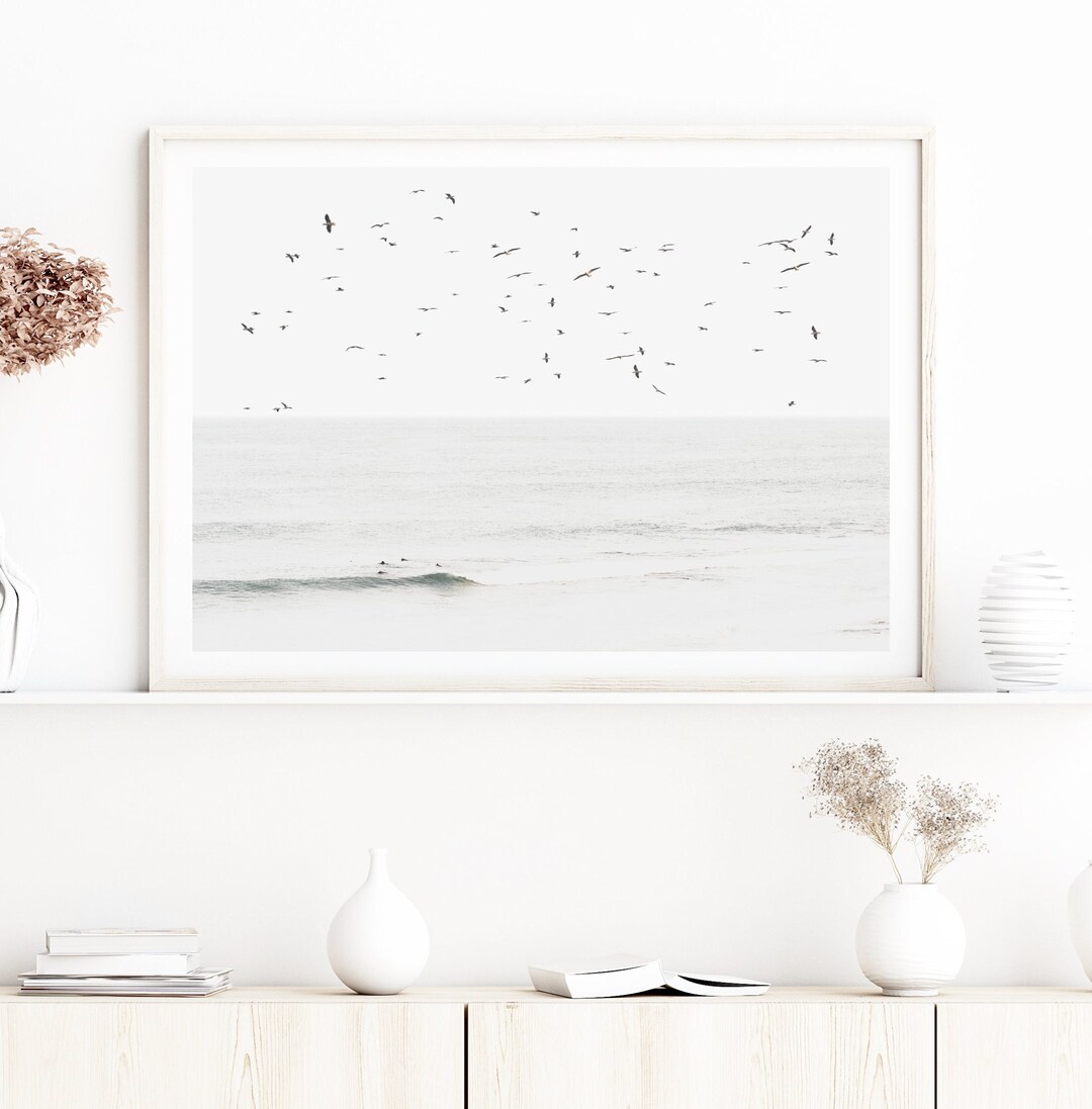 Surf Poster Coastal Wall Art Ocean Photography Prints Large - Etsy