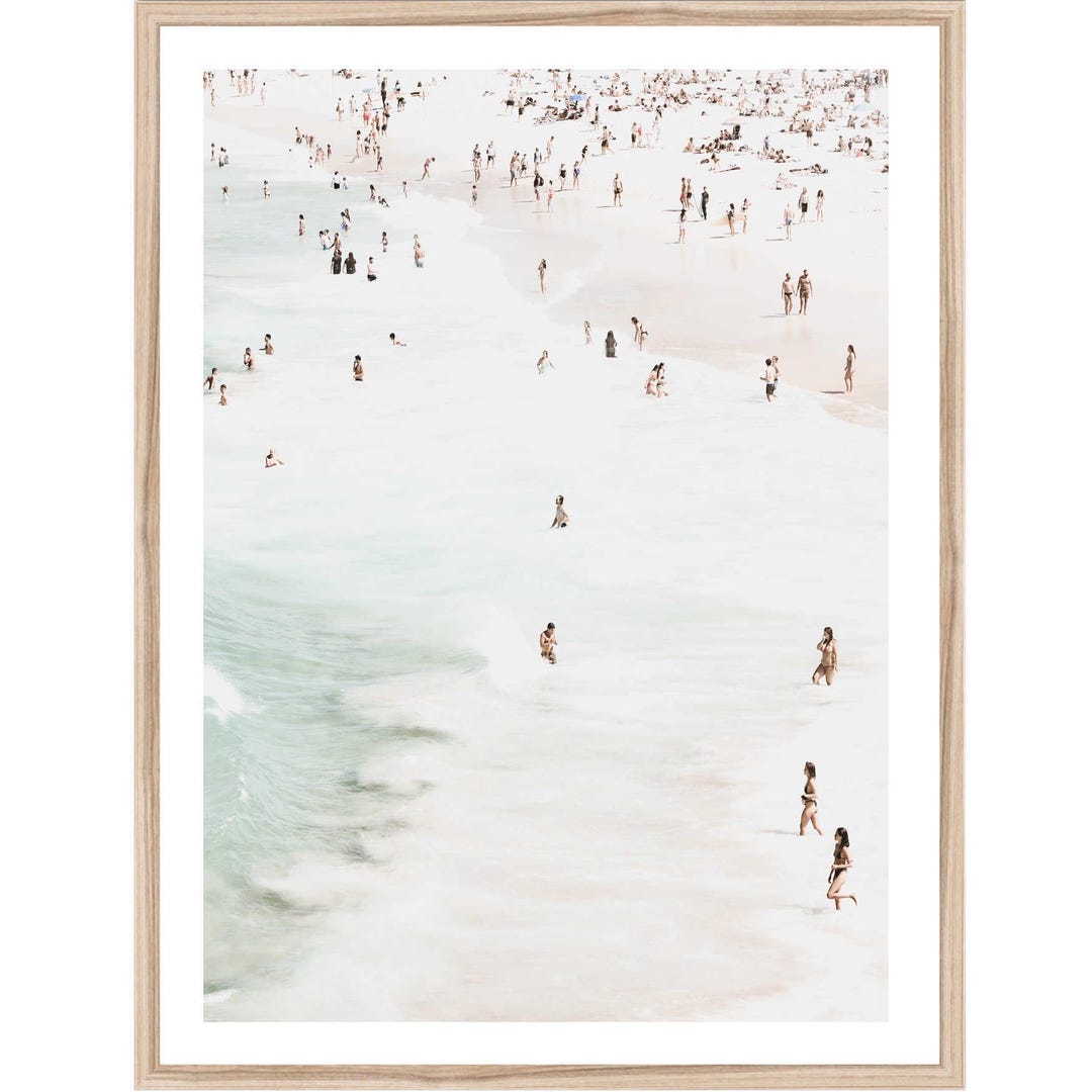 Aerial Beach Print, Extra Large Wall Art, Coastal Wall Art, Beach ...