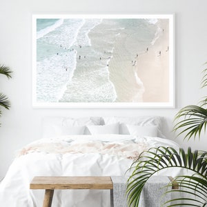 Aerial Beach Photography Prints, Extra Large Wall Art Prints, Coastal ...
