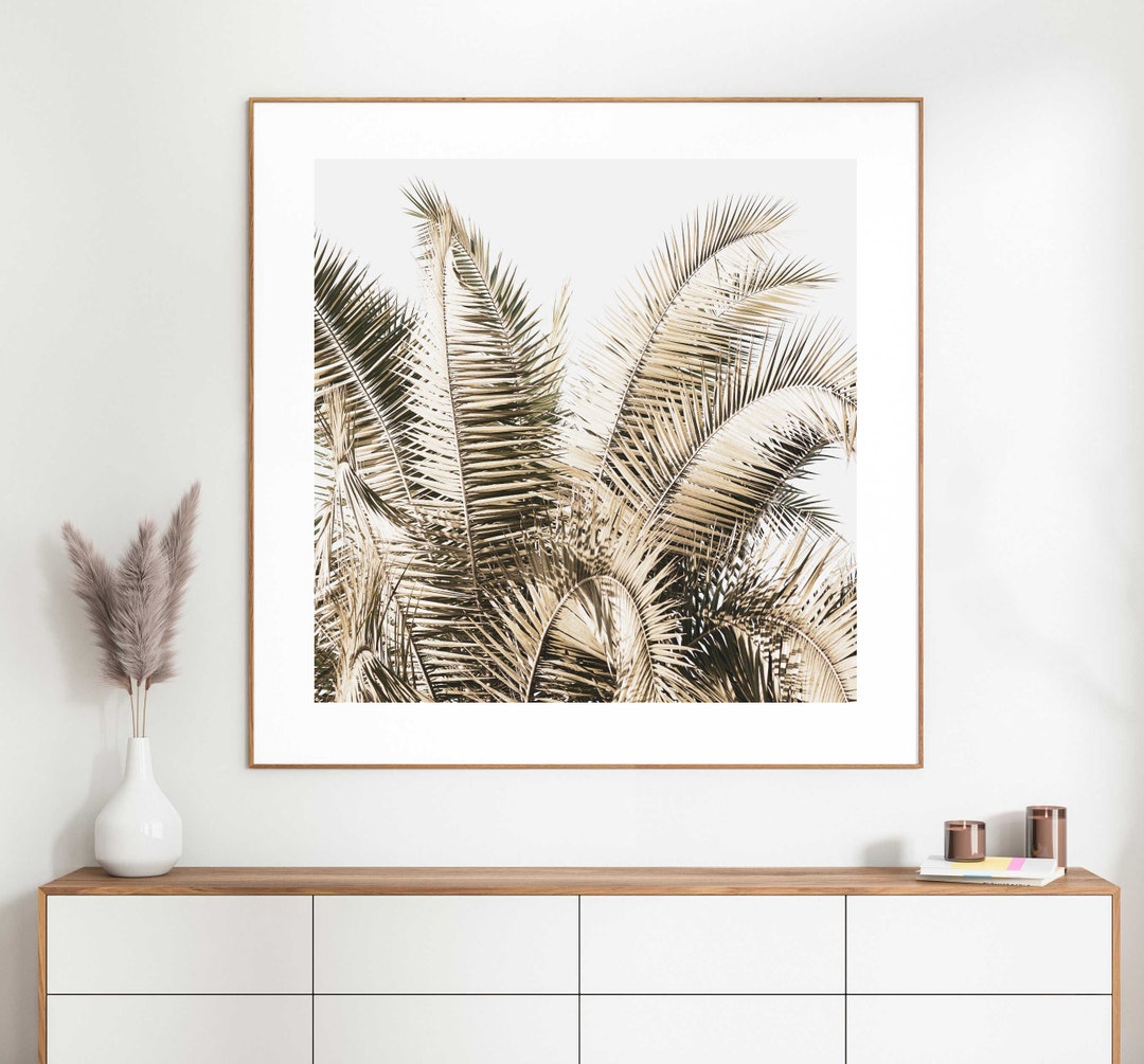 Palm Tree Print Palm Photography Prints Extra Large Wall - Etsy