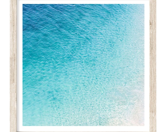 Aerial Ocean Print, Ocean Photography Prints, Extra Large Wall Art ...