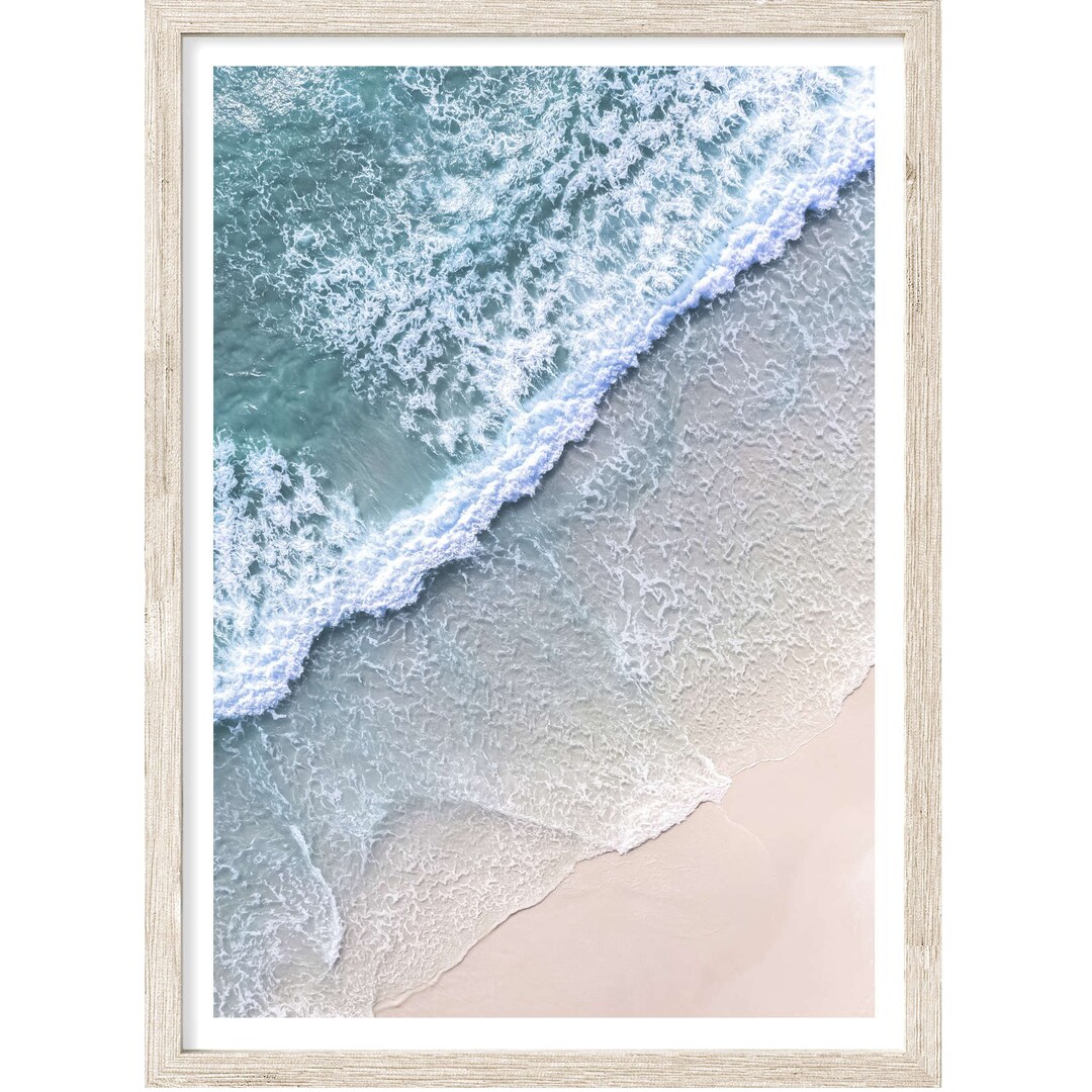 Aerial Beach Print, Coastal Wall Art, Beach Photography Prints, Large ...