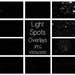 20 Light Spots Overlays Sparkle Overlays Light Textures Rainy Photoshop ...
