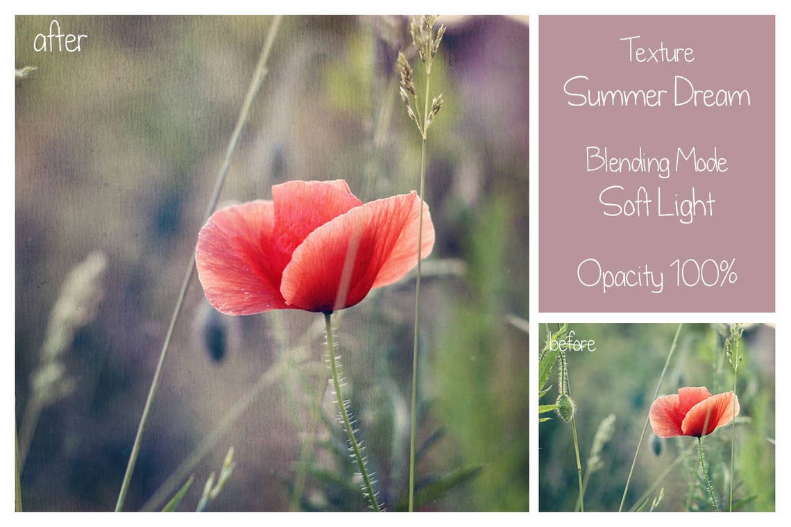 25 Summer Textures - Photoshop Overlays - Bokeh Textures - Fine Art ...