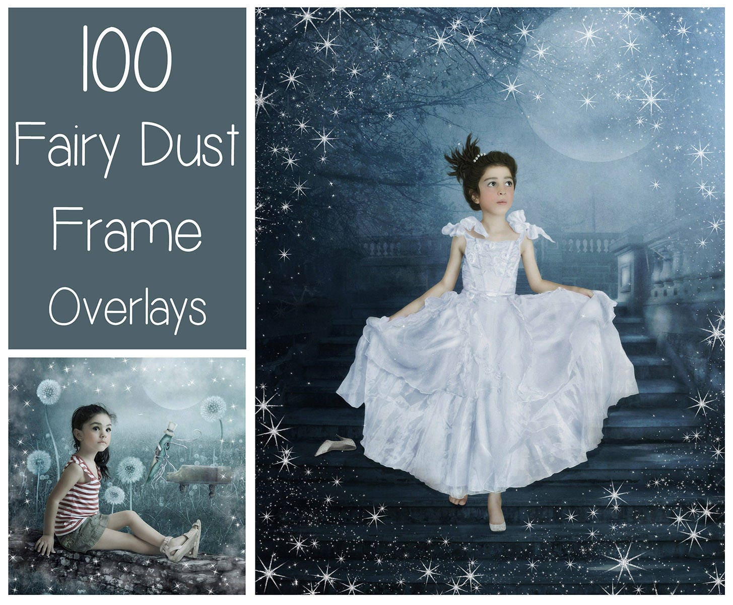 100 Fairy Dust Frame Overlays Frame PNG Transparent - Etsy Israel