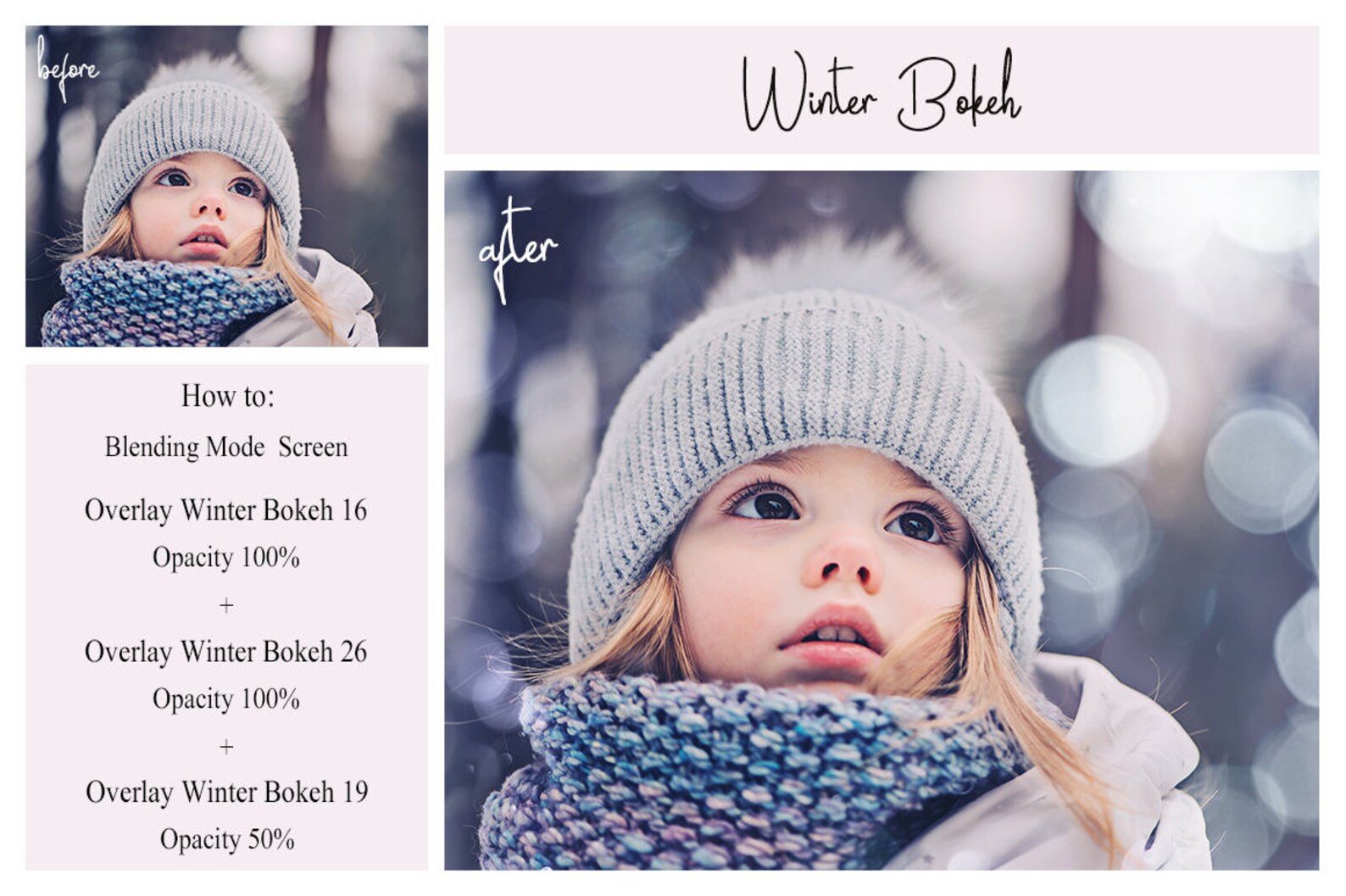 30 Winter Bokeh Overlays Christmas Bokeh Light Textures | Etsy
