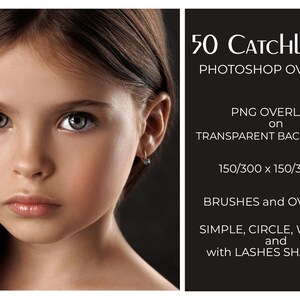 50 Catchlight Overlays - Eye Glare Overlays - Portrait Retouch - Eye ...
