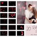 60 Hearts Bokeh Overlays Valentines Overlays Hearts Overlay Gold Pink ...