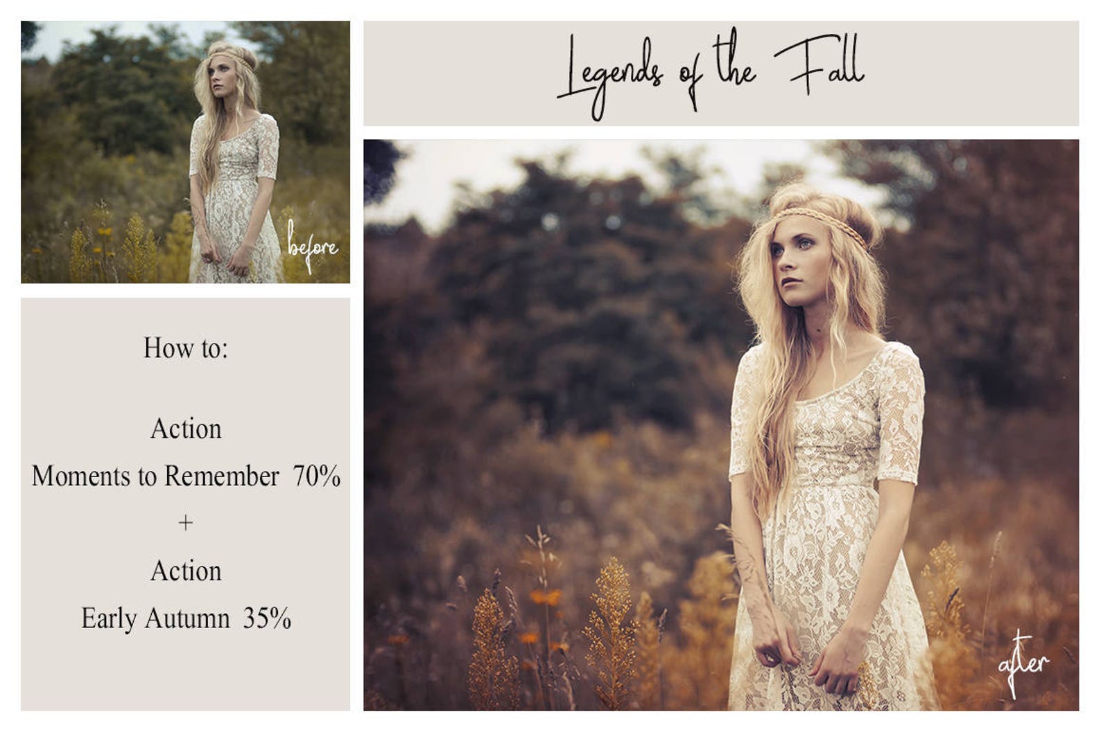 10 Fall Actions Autumn Photoshop Action Artistic Action - Etsy