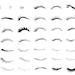50 Lashes Overlays - Eyelashes PNG - Portrait - Photo Editing - Eye ...