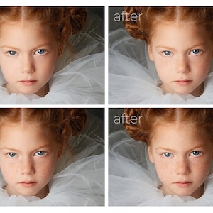 15 Freckles Overlays - Freckles PNG - Portrait - Photo Editing - Skin ...