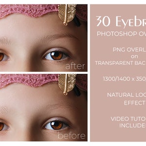 30 Eyebrows Overlays - Brows PNG - Portrait - Photo Editing - Eye ...