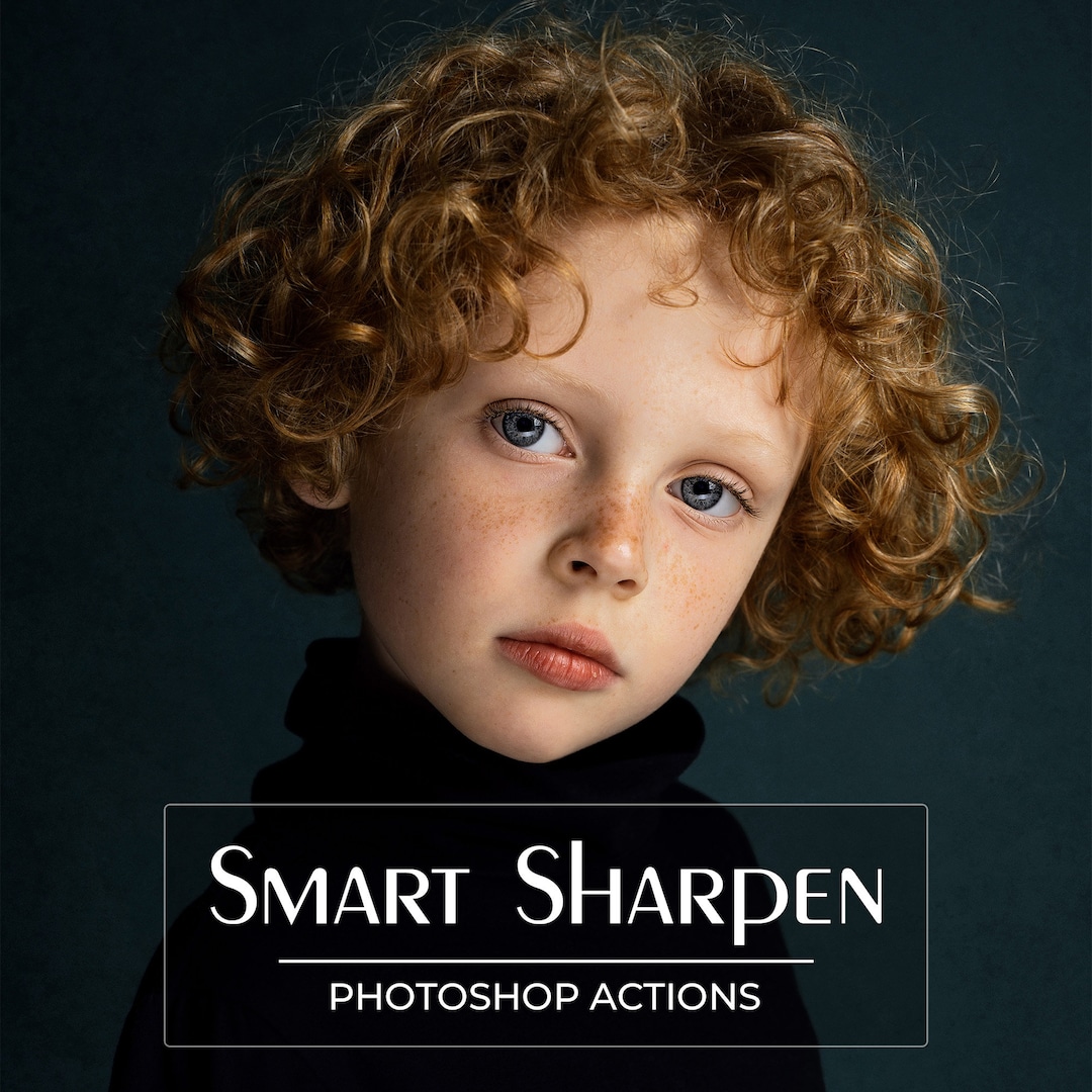 Smart Sharpen Photoshop Actions - Out of Focus Fix - Portrait Retouch ...