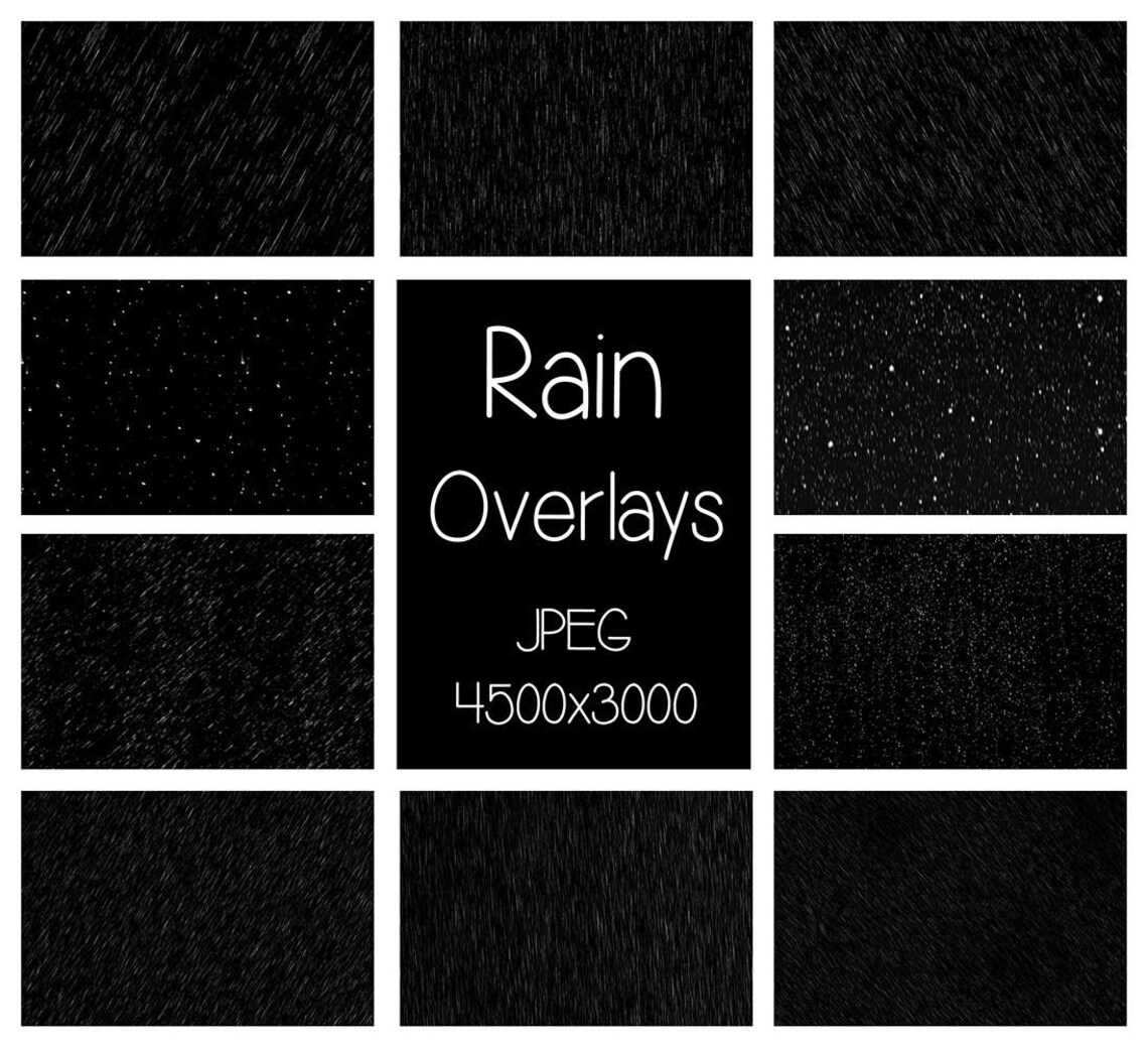 20 Rain Overlays Rain Textures Rain Photoshop Overlays - Etsy Israel