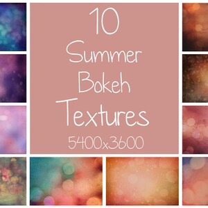 25 Summer Textures Photoshop Overlays Bokeh Textures Fine Art Textures ...