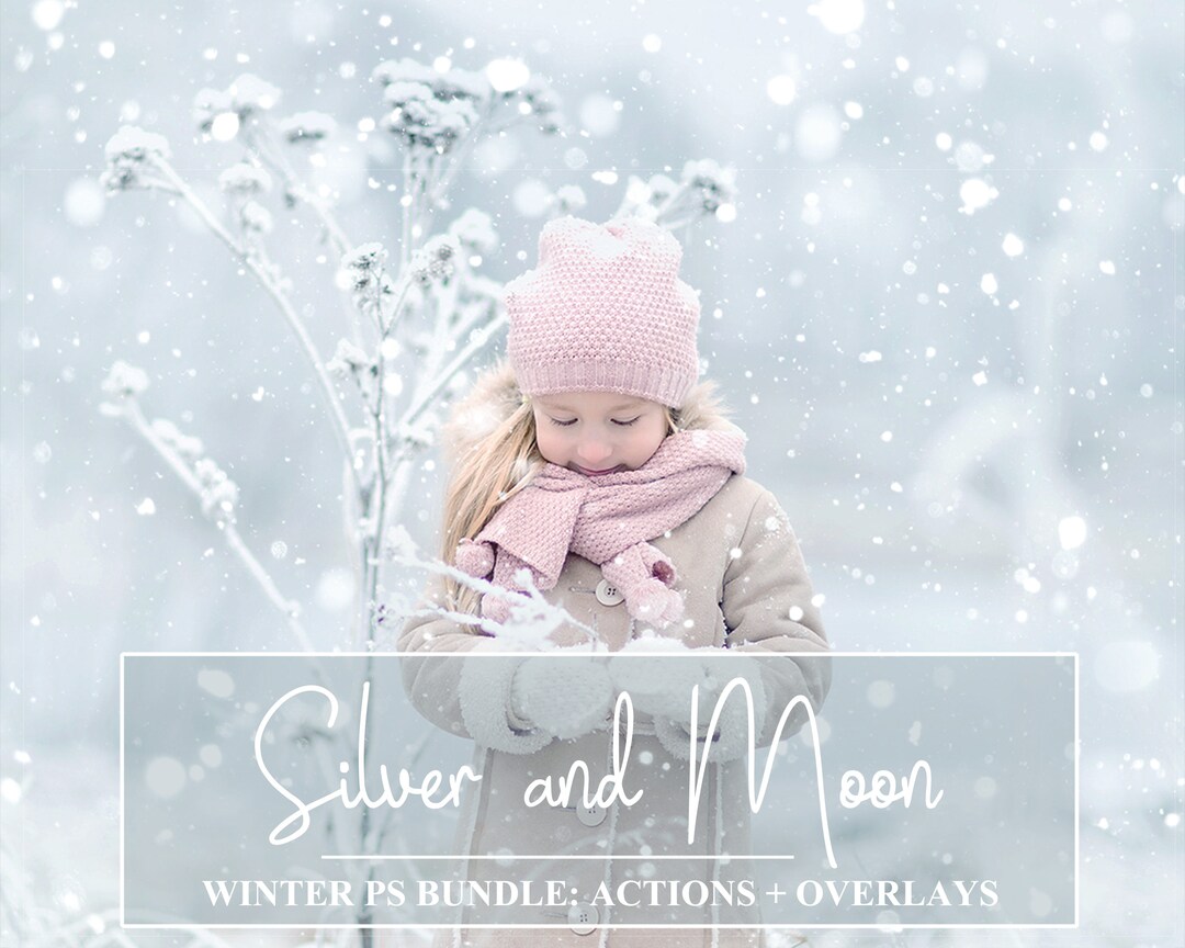 100 Winter Overlays Winter PS Actions Snow Overlays Winter Bokeh ...