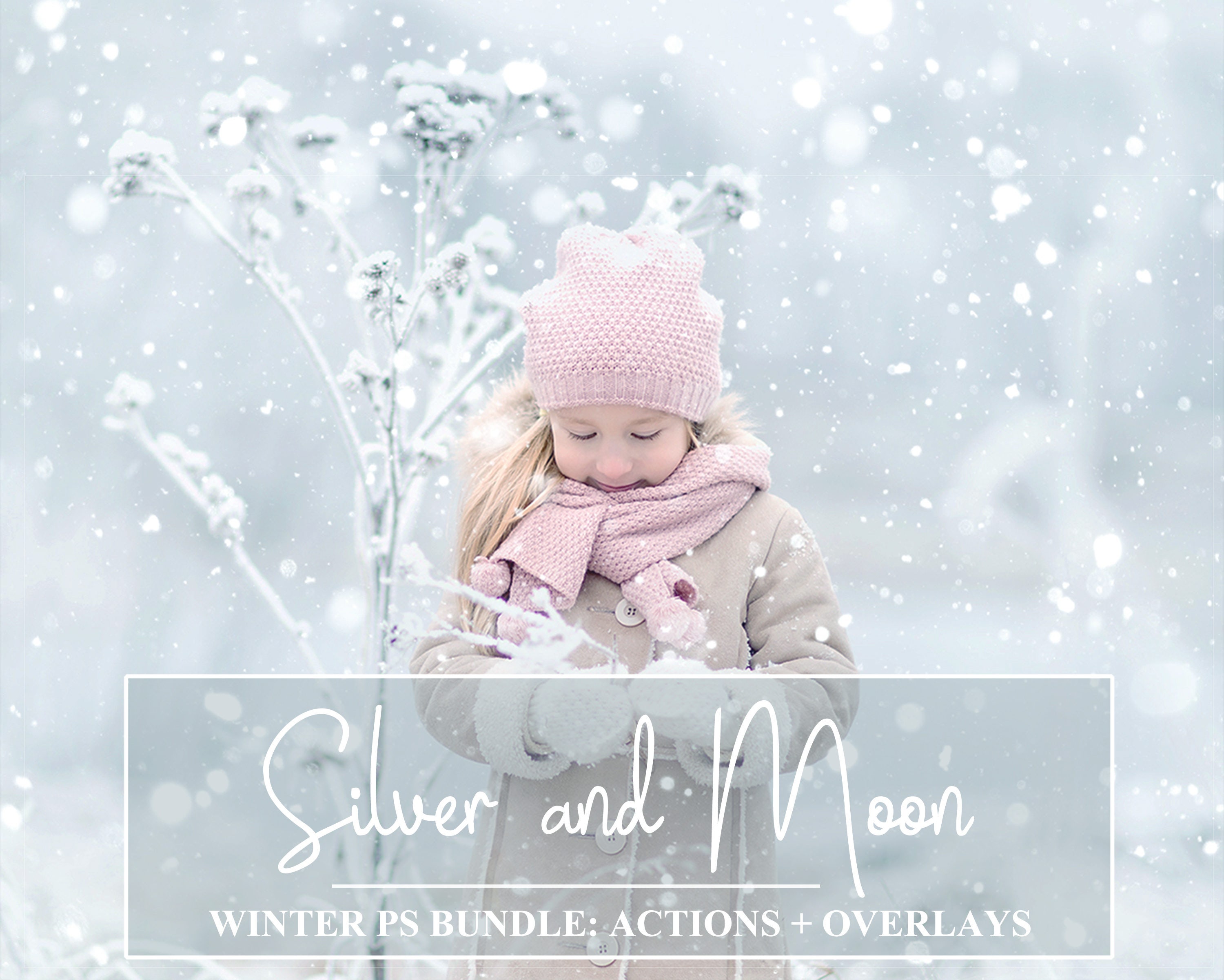 100 Winter Overlays Winter PS Actions Snow Overlays - Etsy