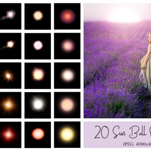 100+ Spring PS Effects - Spring PS Overlays - Spring Bundle - Sun ...